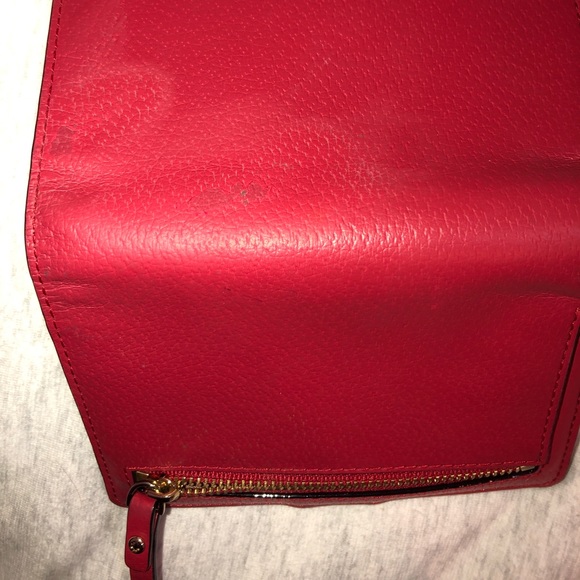 kate spade | Bags | Red Kate Spade Wallet | Poshmark